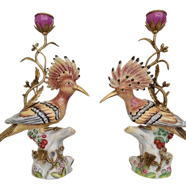 Bird Candlesticks - Etsy