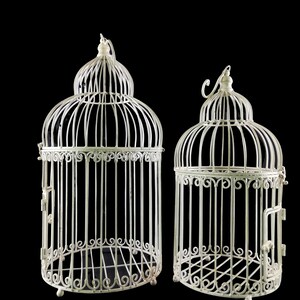 A Set of 2 Bird Cages Decorative in Garden or Inside - Etsy
