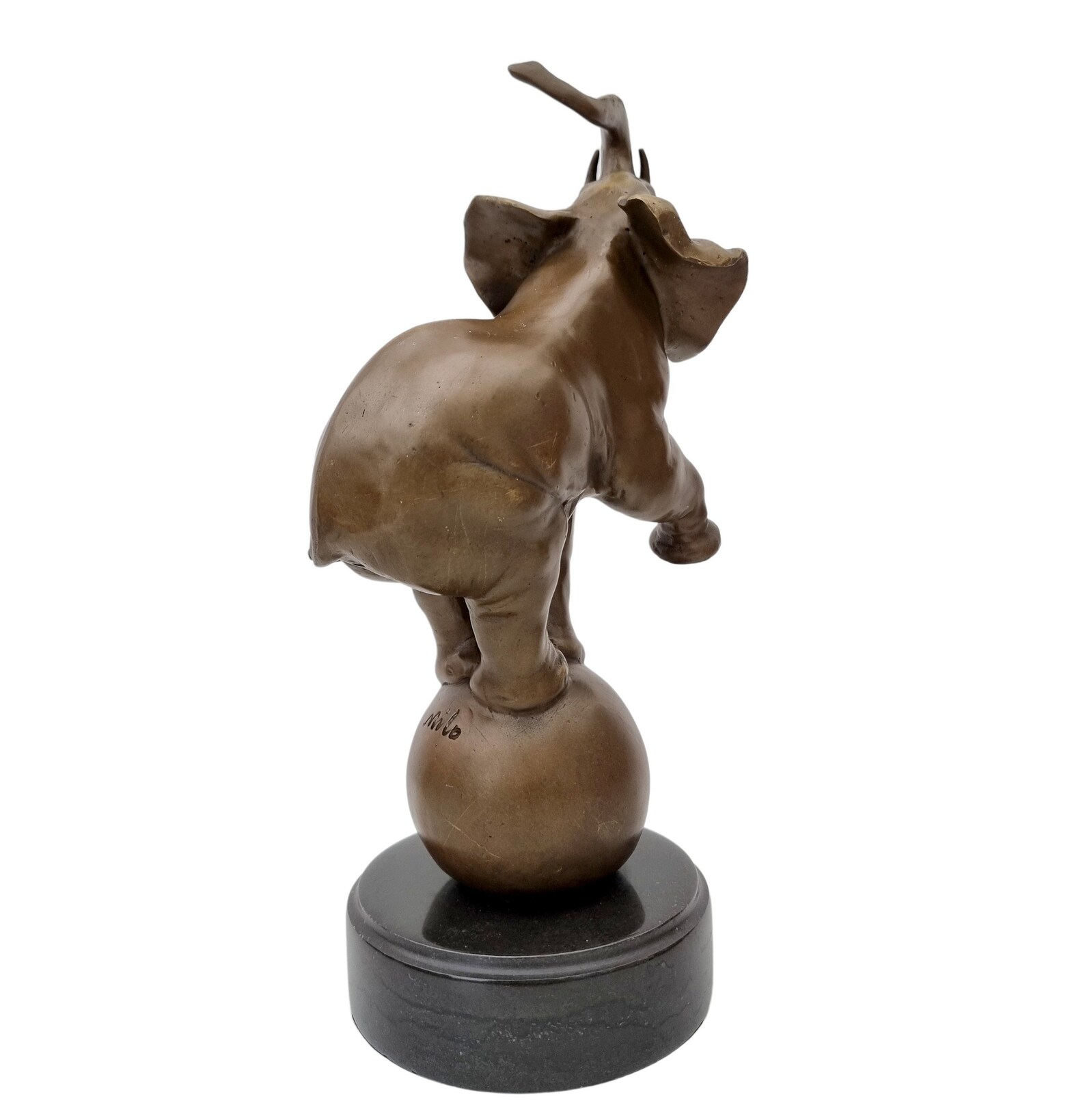 Bronze Elephant on Ball Balancing Elephant Circus Elephant - Etsy