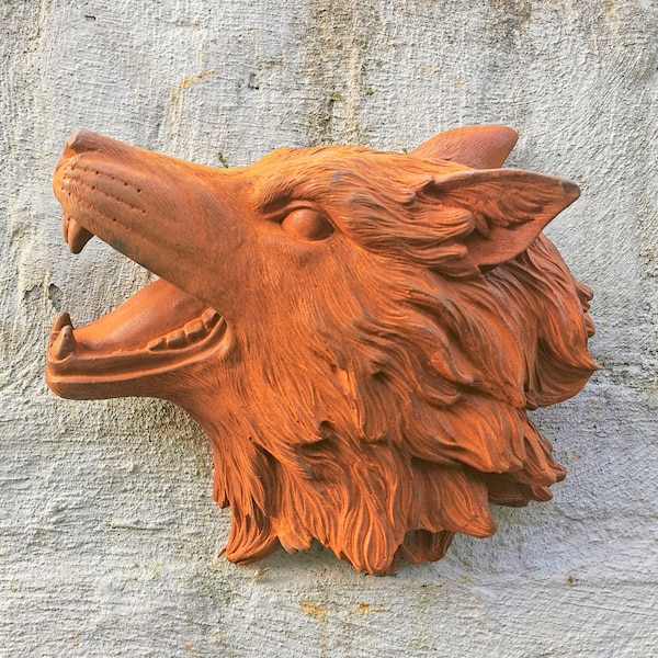 Wolf Head Wall Mount - Etsy