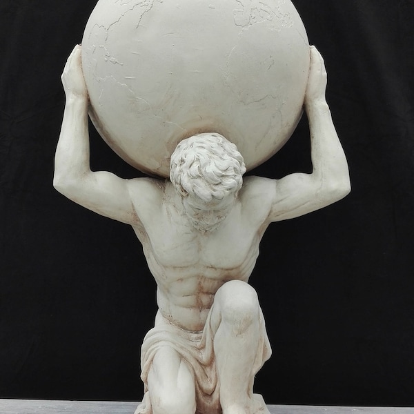 Atlas Statue Large - Etsy