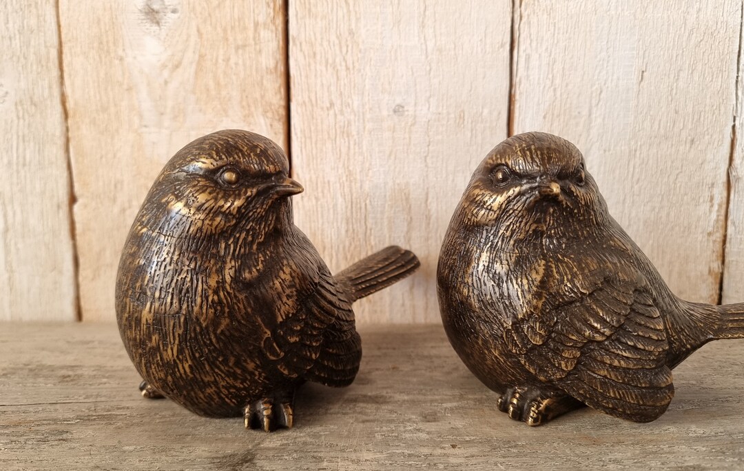 Bronze Birds Bronze Animals Bronze Home Ornaments Spring - Etsy