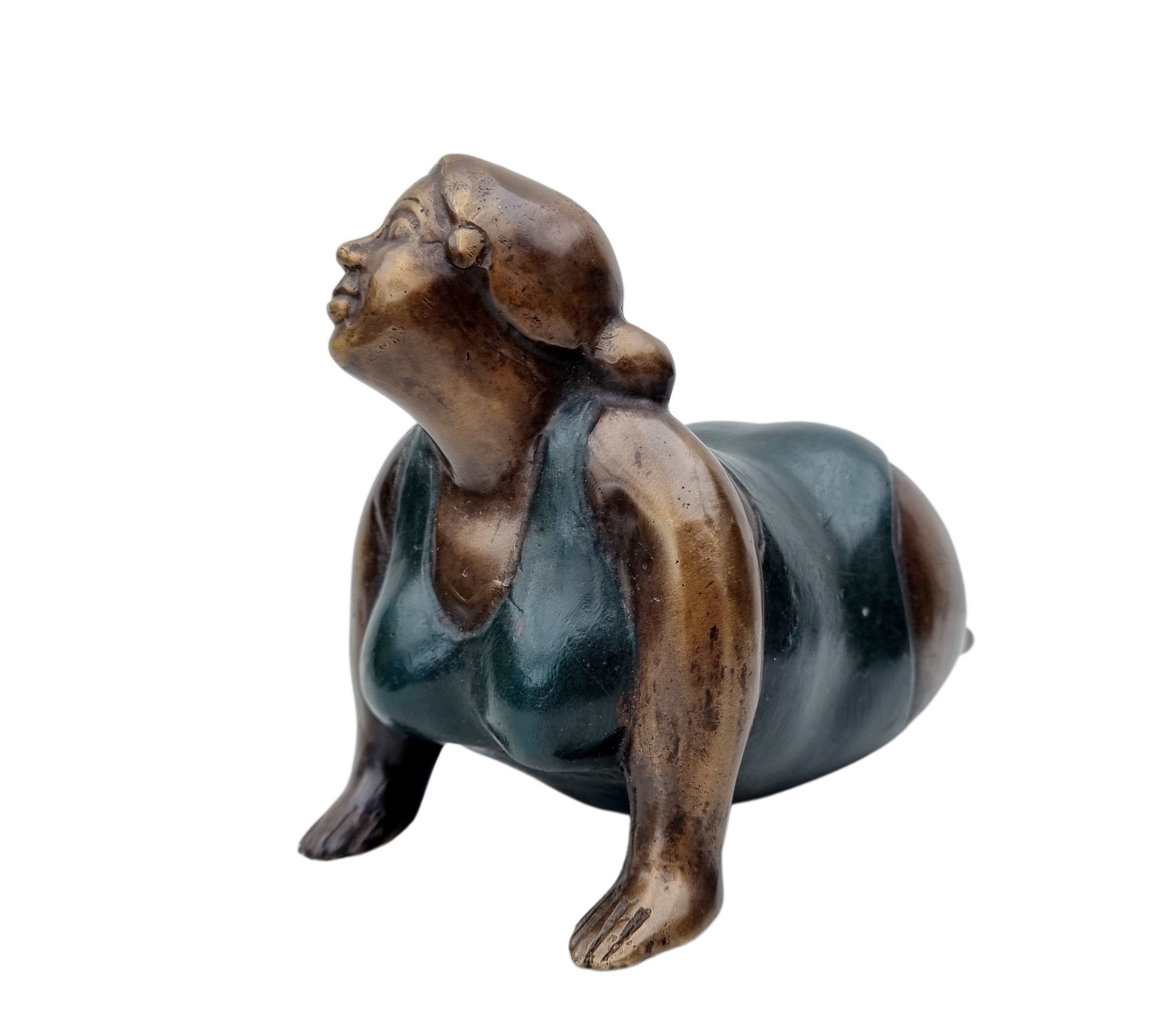 Sunbathing Lady in Bathing Suit Funny Bronze Works of Art - Etsy Canada