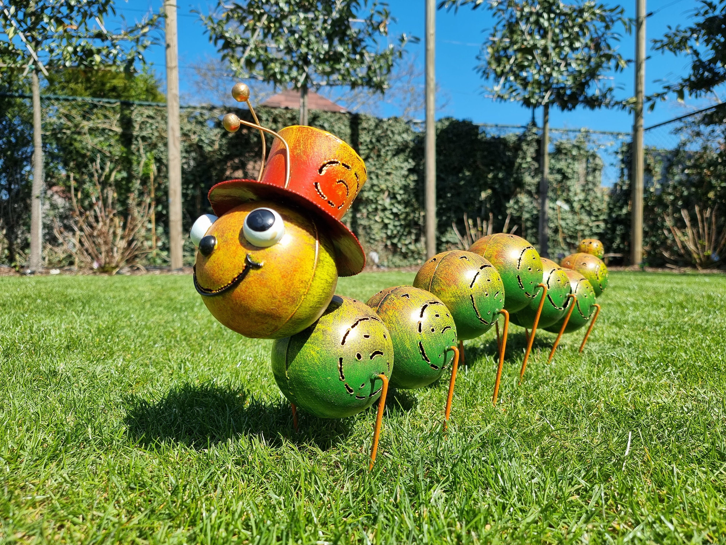 Metal Centipede / Caterpillar Garden and Patio Decoration - Etsy Canada