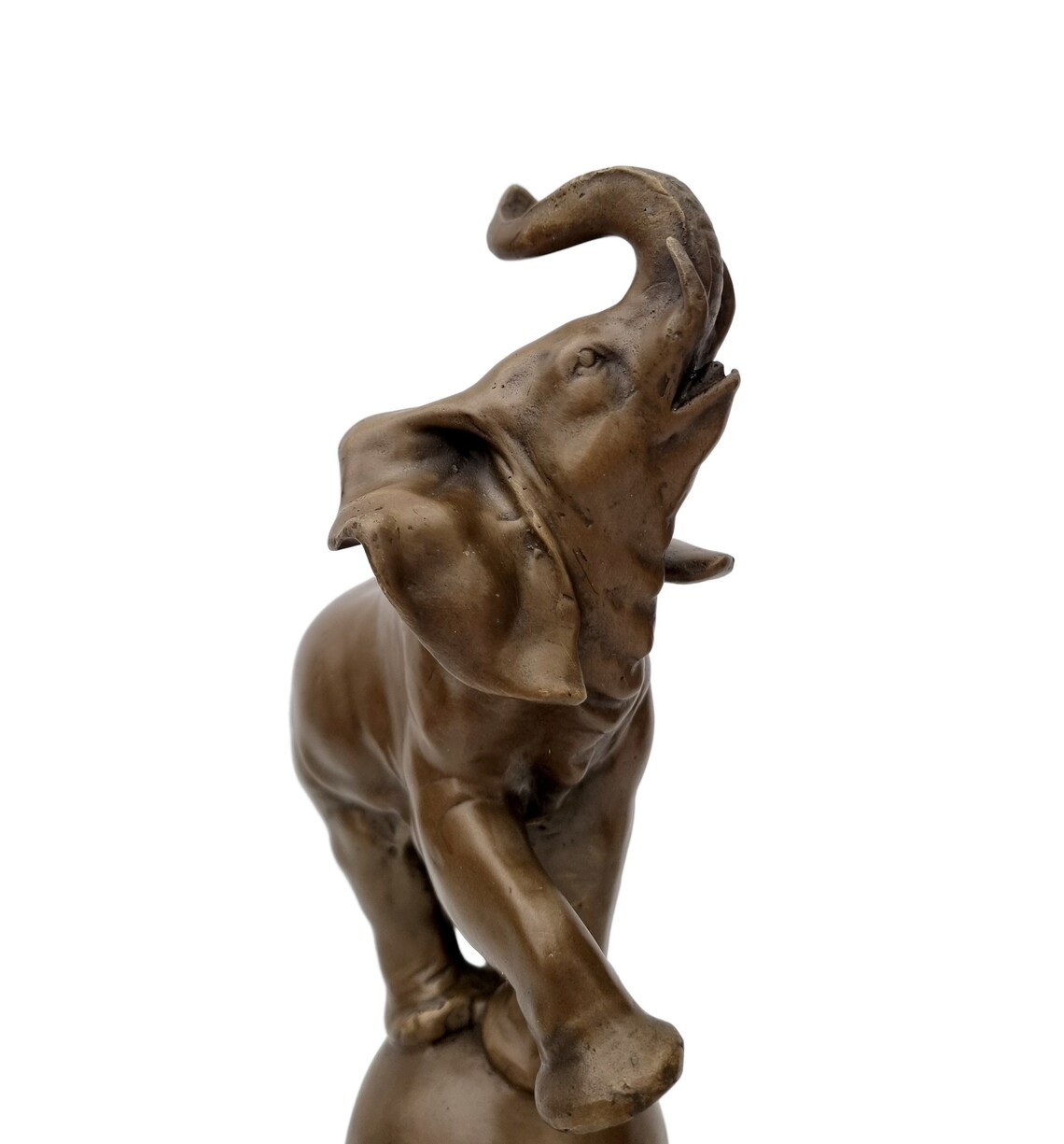 Bronze Elephant on Ball Balancing Elephant Circus Elephant - Etsy