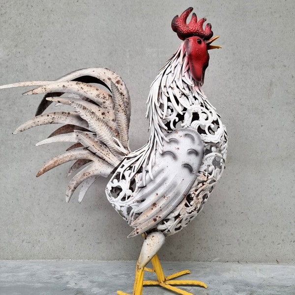 Metal Rooster - Etsy