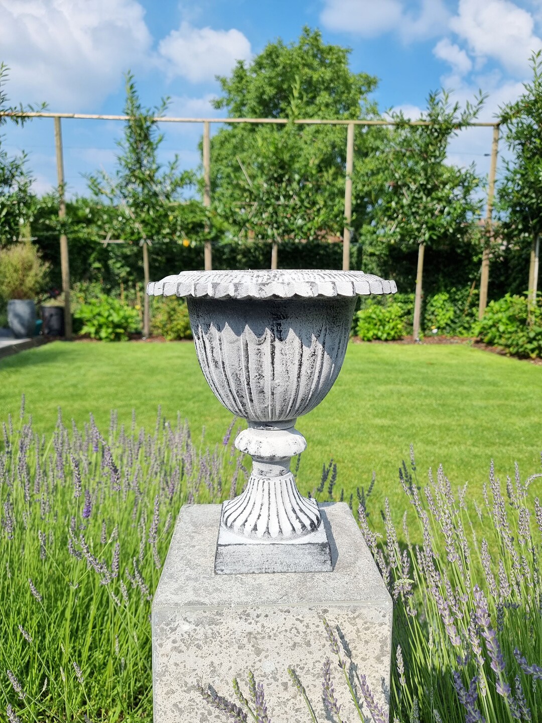 Cast Iron Planter Classical Cast Iron Garden Vase - Etsy Singapore