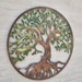 Wall Ornate Iron Wall Decoration Tree Tree of Life - Etsy