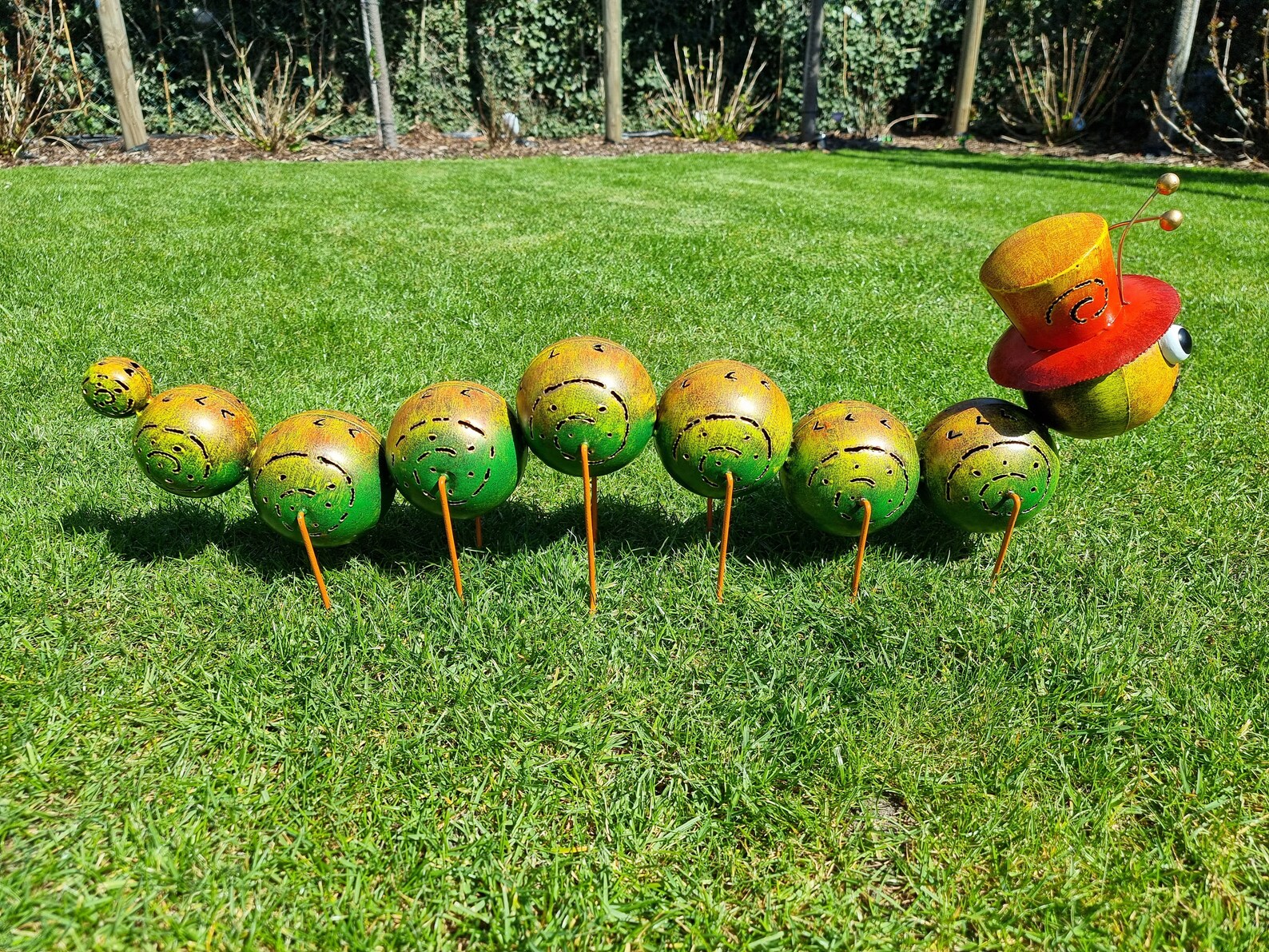 Metal Centipede / Caterpillar Garden and Patio Decoration | Etsy