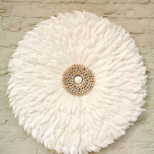 Handmade Wall Decoration Shells, Feathers Juju - Etsy