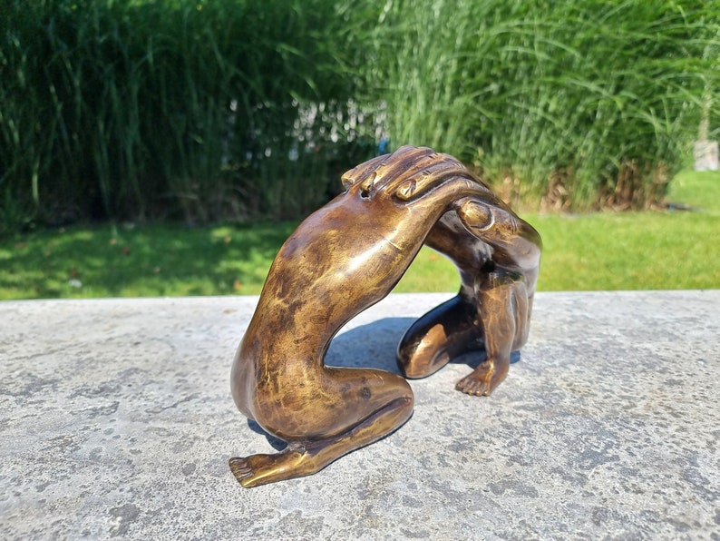 Praying Hands Bronze Art Abstract Bronze Art Praying - Etsy