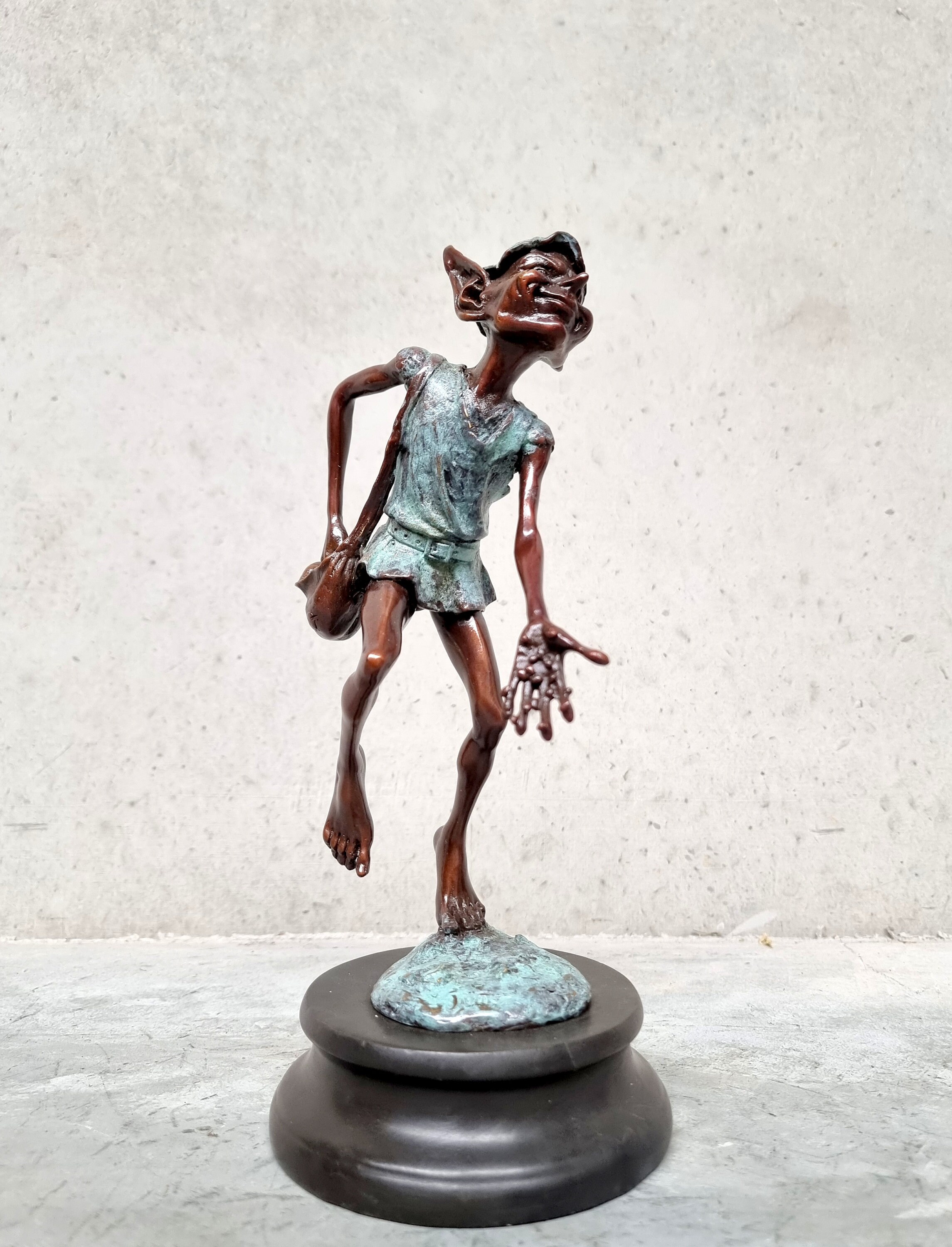 Bronze Forest Elf Forest Gnome Fairytale Characters - Etsy