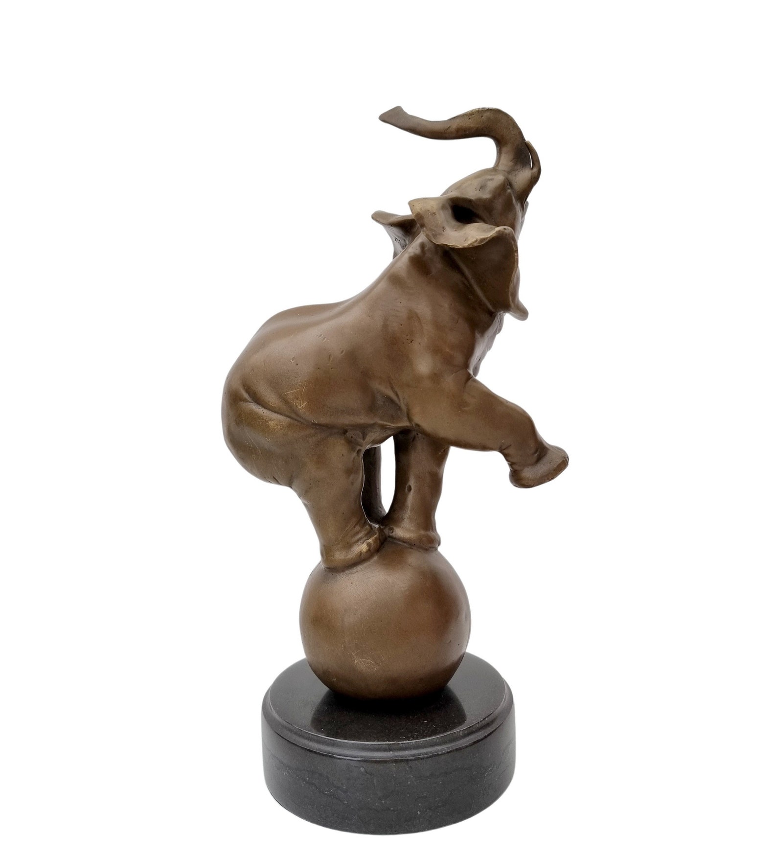 Bronze Elephant on Ball Balancing Elephant Circus Elephant - Etsy