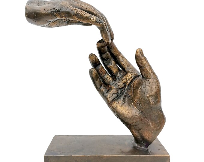 Small Bronze Hands - Etsy