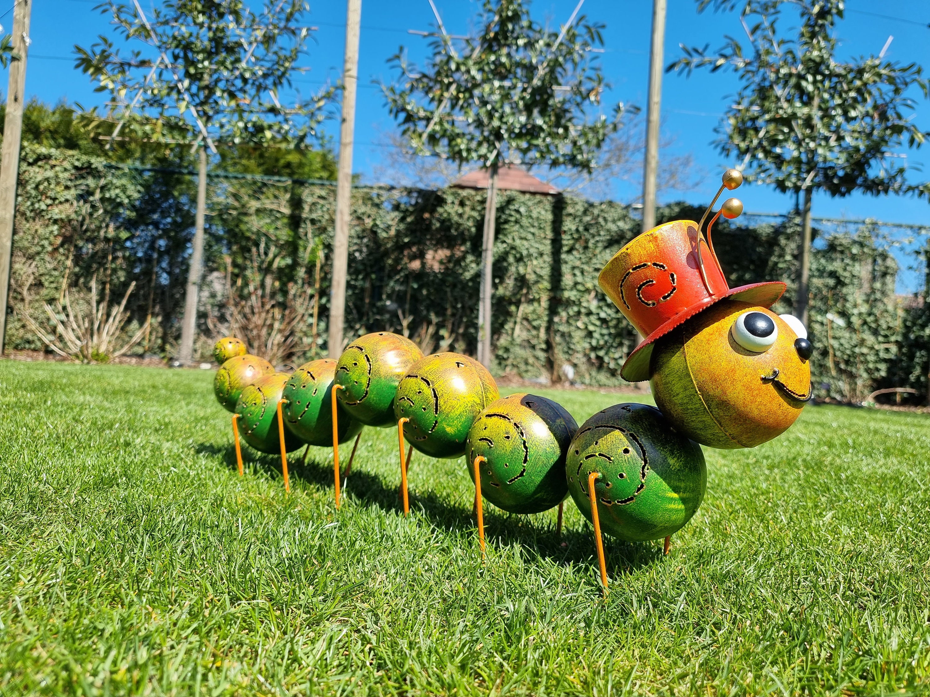 Metal Centipede / Caterpillar Garden and Patio Decoration | Etsy