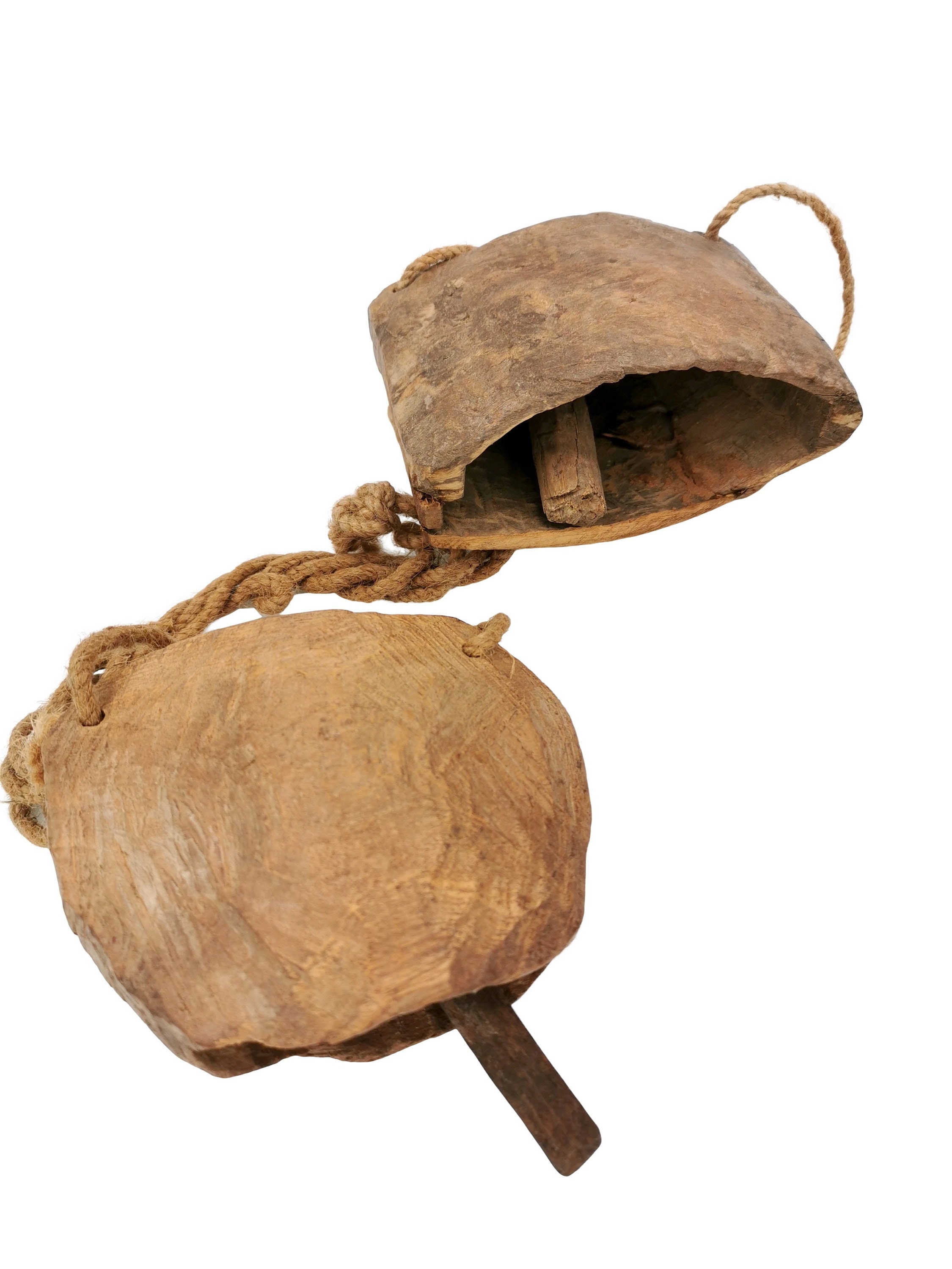 Antique Cow Bells Lot of 9 Pieces Wooden Cow Bells and | Etsy UK