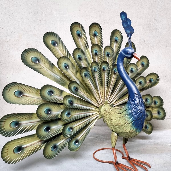 Metal Peacock - Etsy