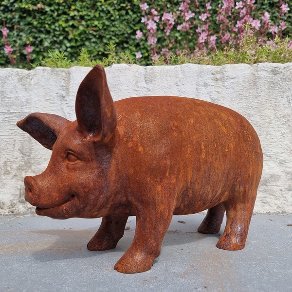 Cast Iron Pig - Etsy
