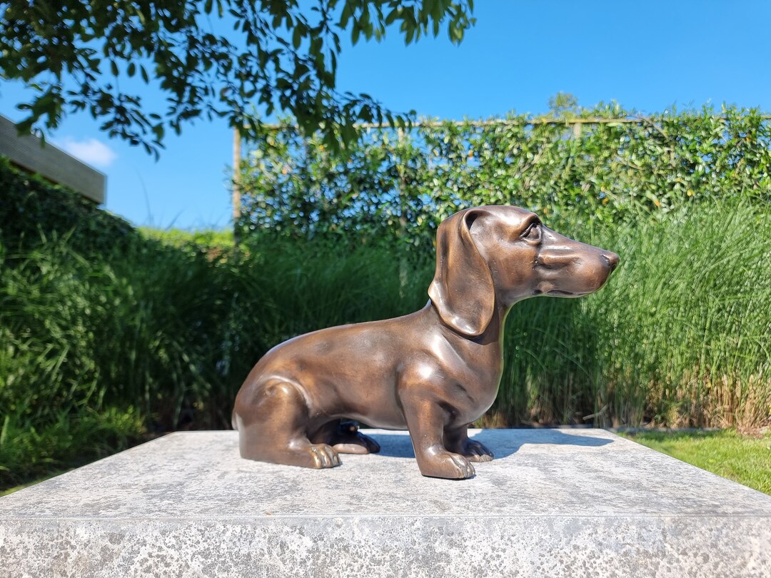 Bronze Hare Garden Statue Outdoor Decor, Nature-inspired Animal ...