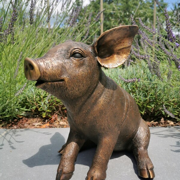 Pig Sculpture - Etsy