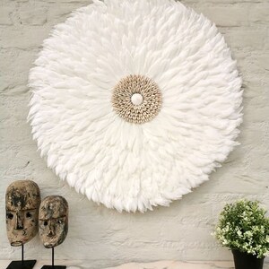 Handmade Wall Decoration Shells, Feathers Juju - Etsy