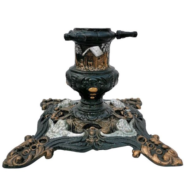 Cast Iron Tree Stand - Etsy