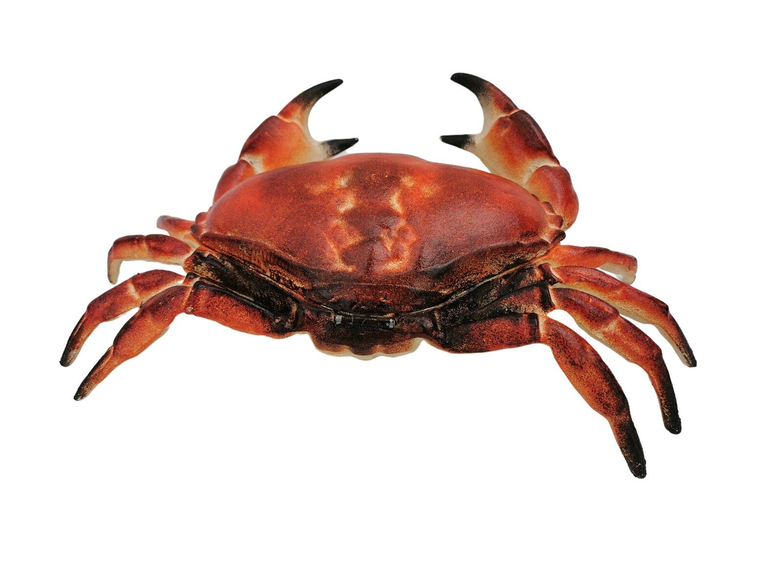 Cast Iron Crab Statue King Crab Nautical Decor - Etsy