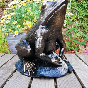 Classical Sculpture of a Frog - Etsy