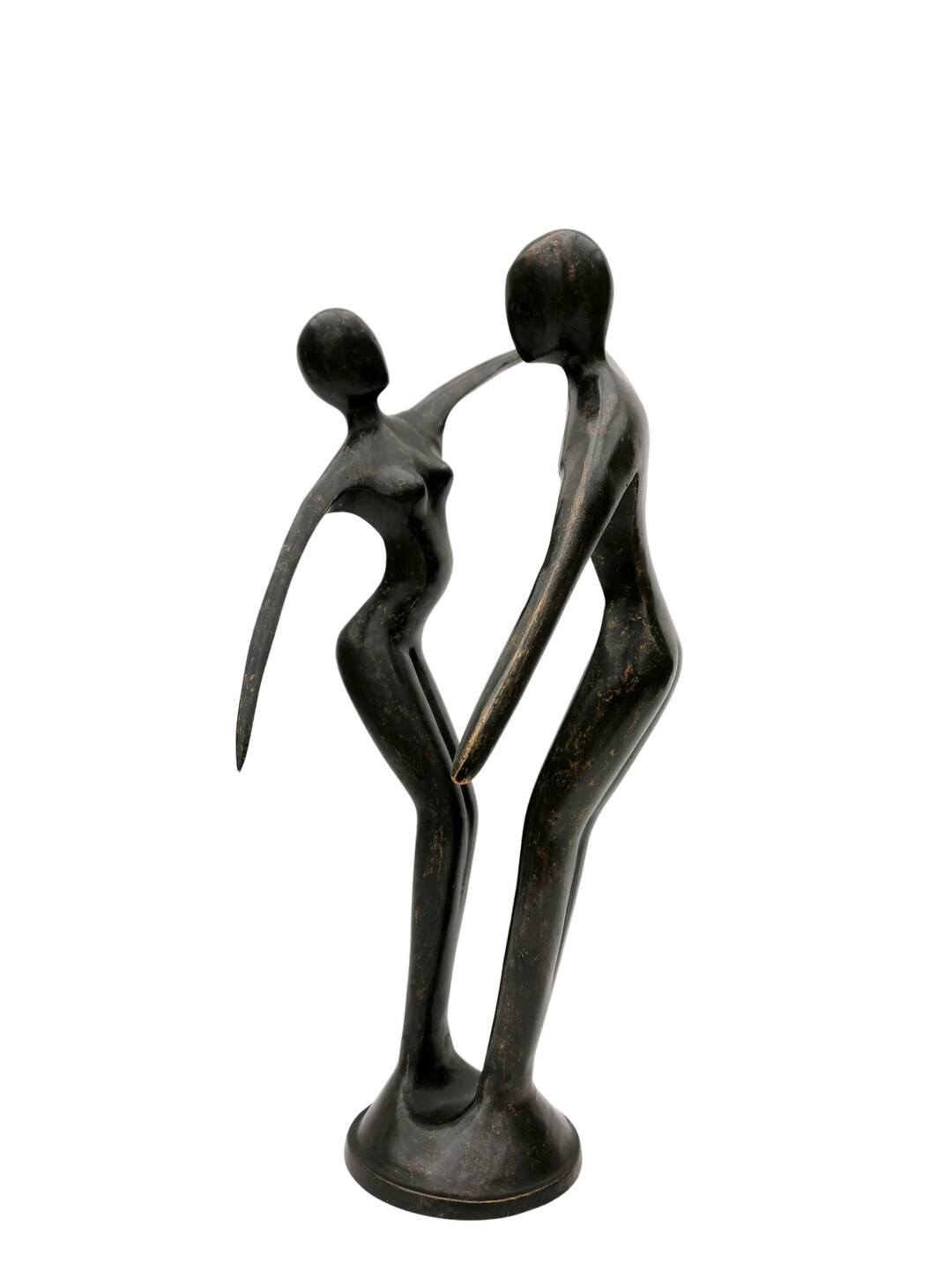 Couple Dances Bronze Bronze Sculpture Of A Dancing Couple Etsy