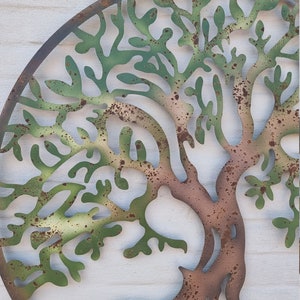 Wall Ornate Iron Wall Decoration Tree Tree of Life - Etsy
