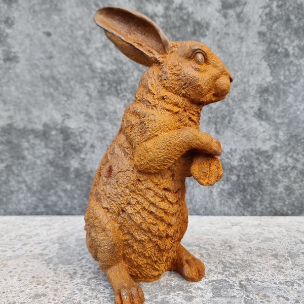 Cast Iron Rabbit - Etsy