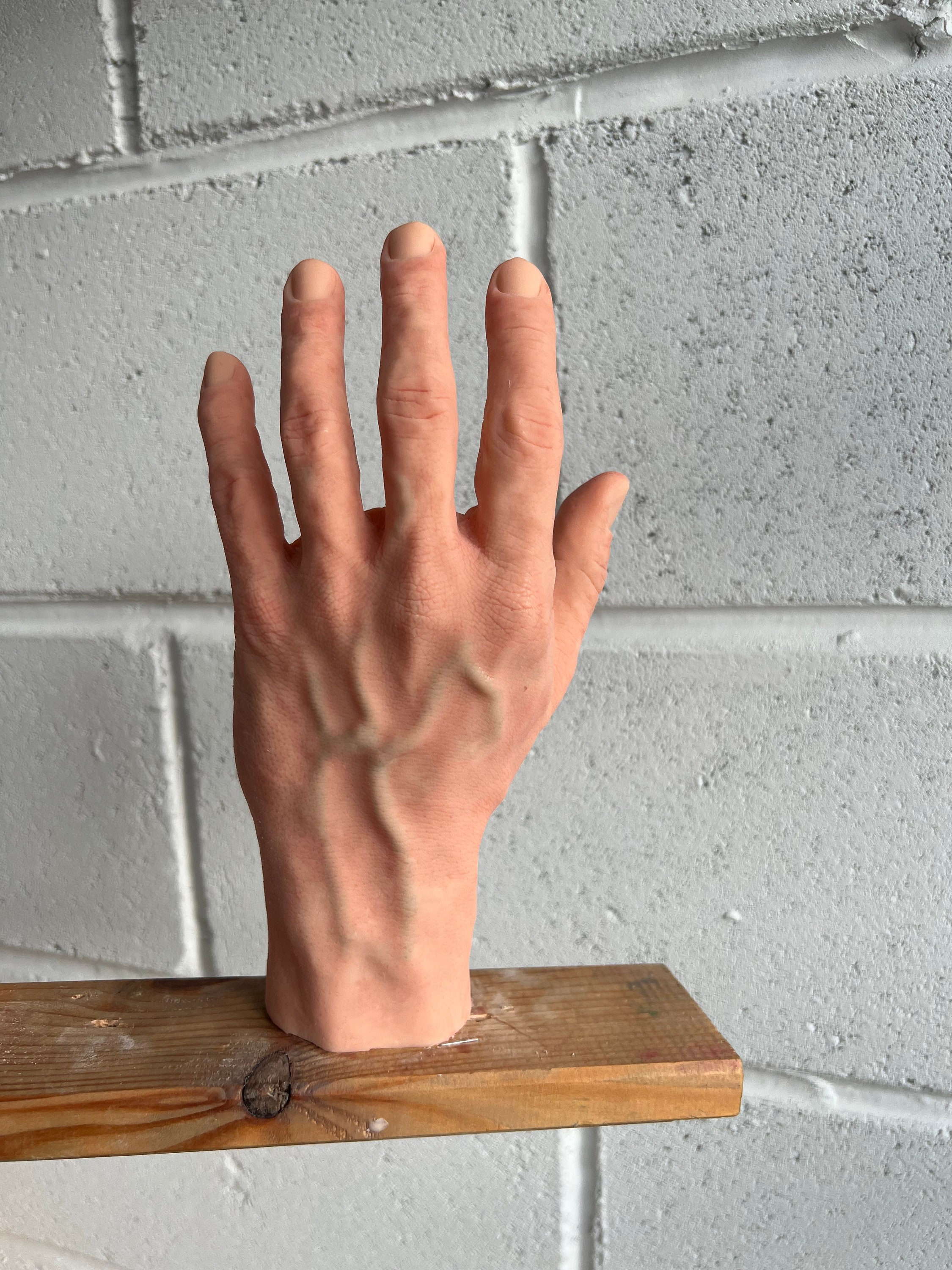 Realistic Silicone Male Left Hand - Etsy