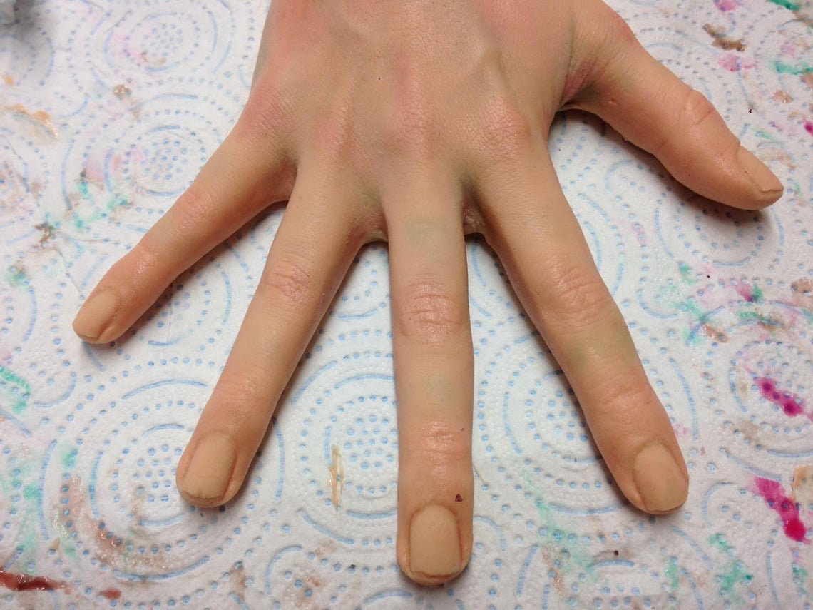 Realistic Silicone Female Right Hand - Etsy