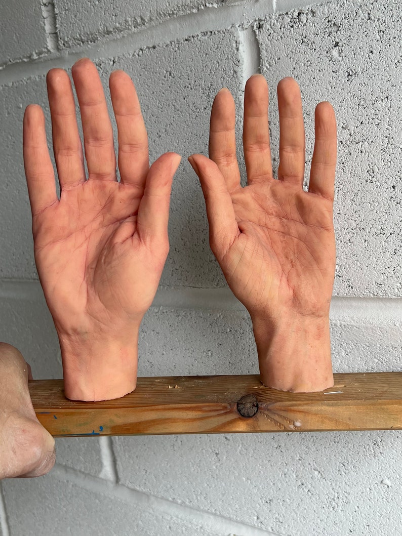 Realistic Silicone Pair of Female Hands - Etsy
