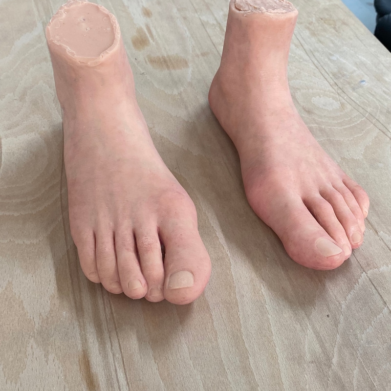 Realistic Silicone Feet - Etsy