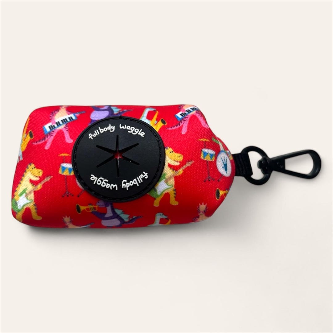 Rockasaurus - Dog Poo Bag Holder - Etsy