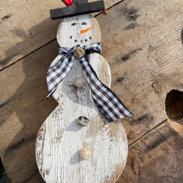 Rustic Snowman - Etsy