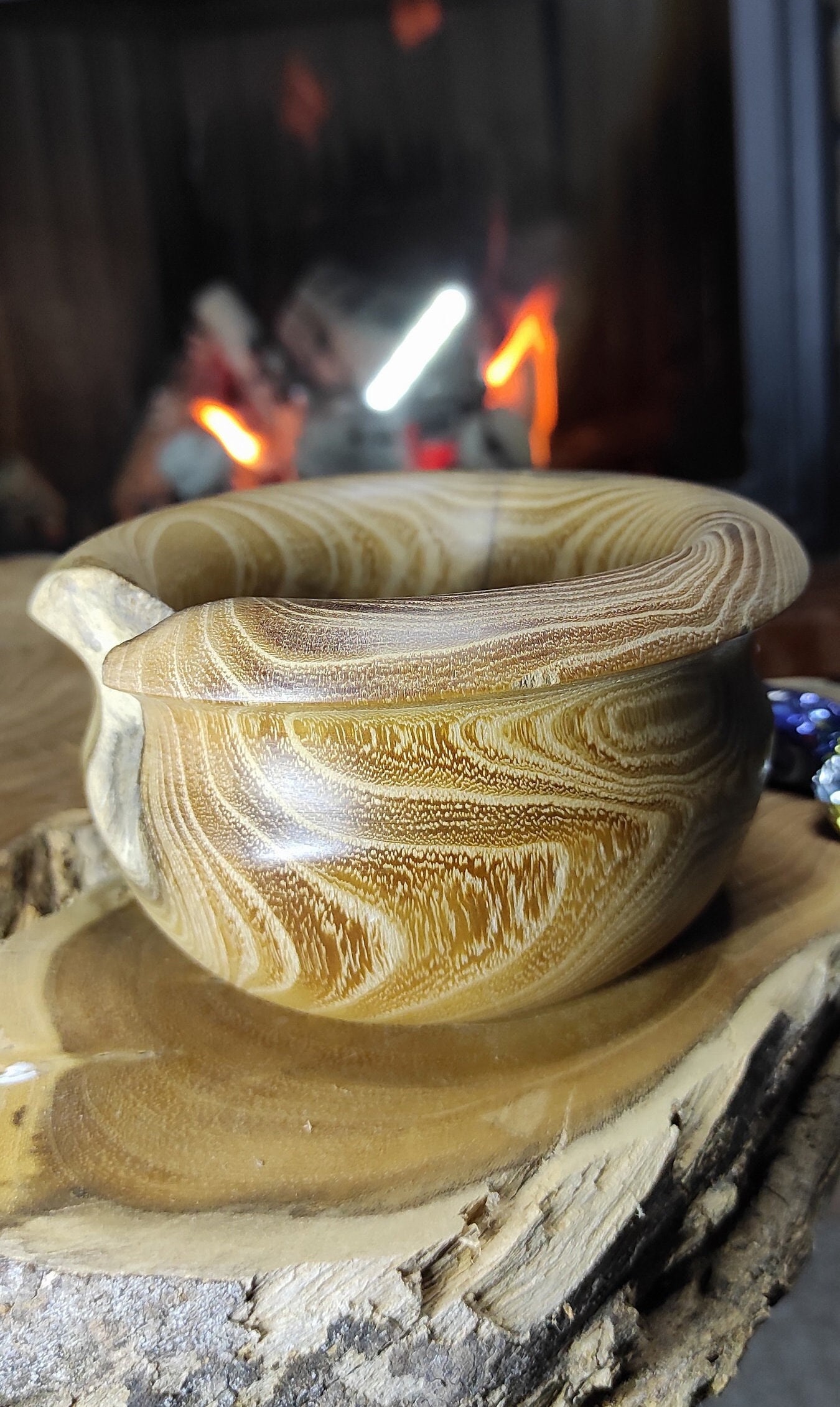 Beautiful Bowls in Aged Wood, Gift Idea for Christmas - Etsy
