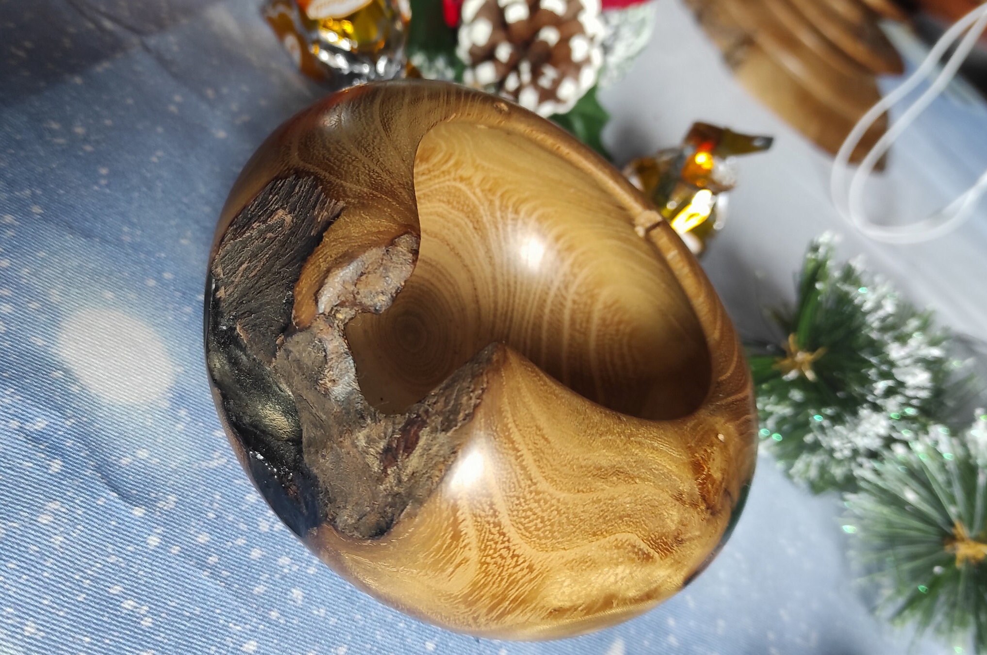 Beautiful Bowls in Aged Wood, Gift Idea for Christmas - Etsy