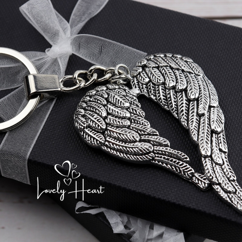 Angel Keyring - Etsy