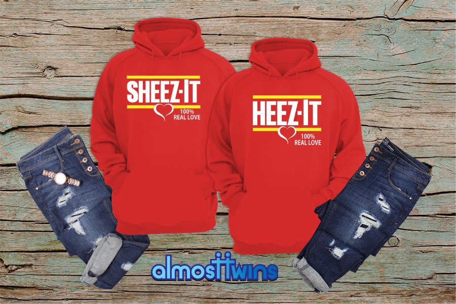 Sheez-it Heez-it Matching Hoodies for Couples Valentines Gift - Etsy