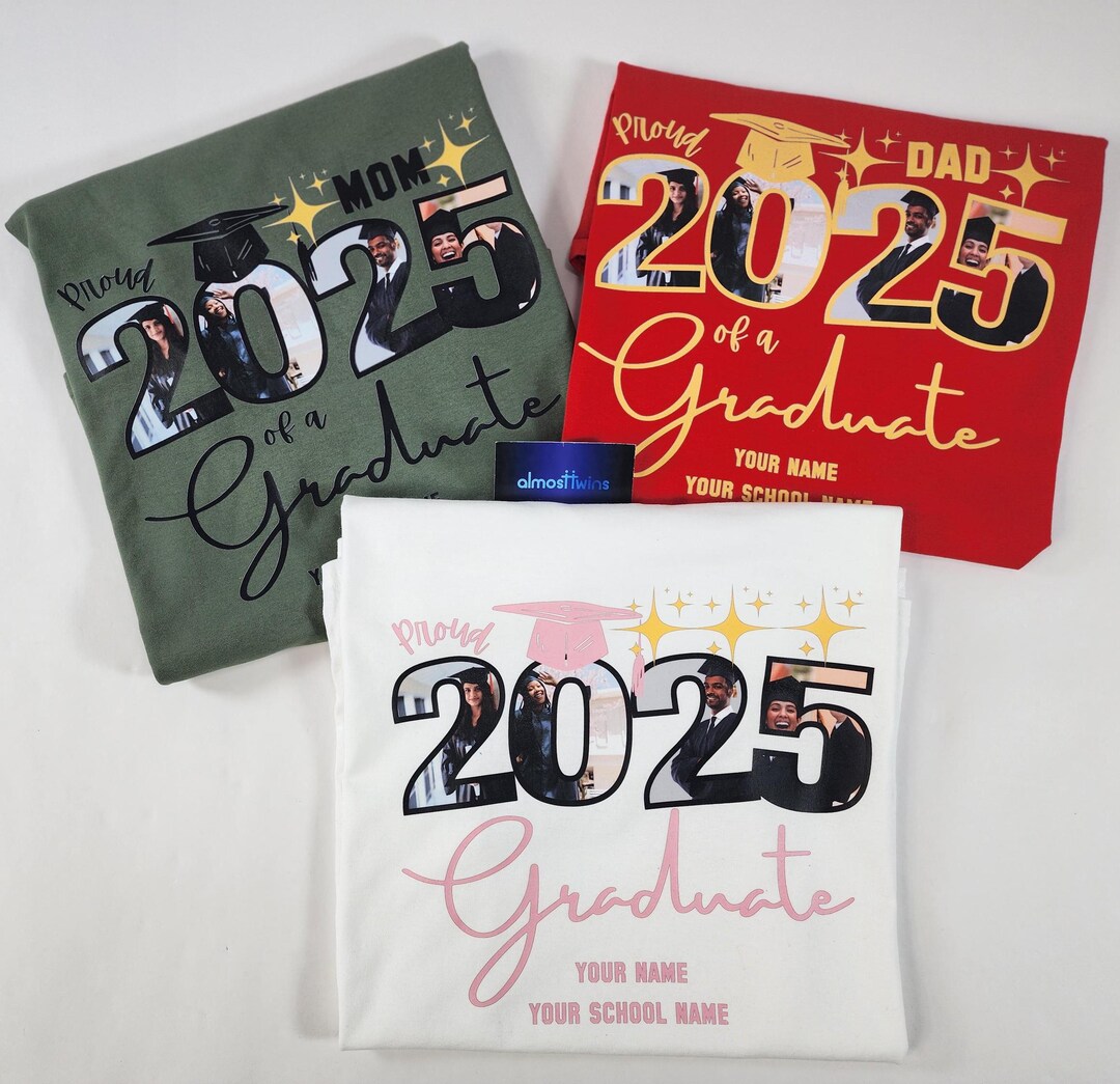Custom Proud Family Graduation Tshirts, 2025 Graduation Tees, Custom ...