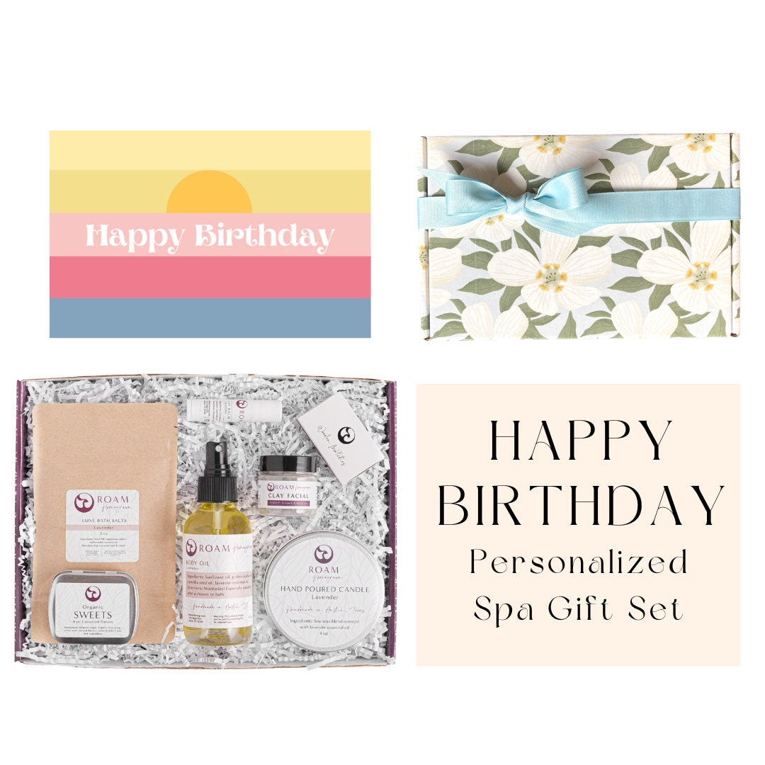 Happy Birthday Gift Box, Birthday Spa Set, Birthday Ideas, Birthday ...