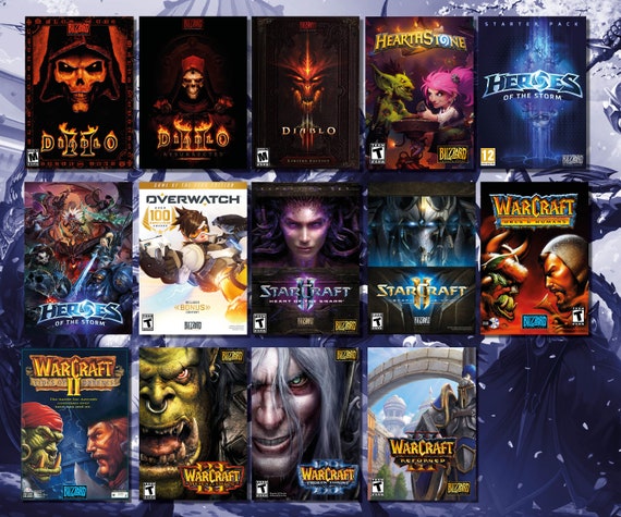 Blizzard Games Box Art Posters A4 297x210mm Hearthstone | Etsy