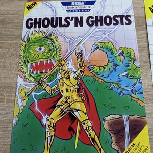 Sega Master System Box Art A4 Posters 297x210mm - Etsy