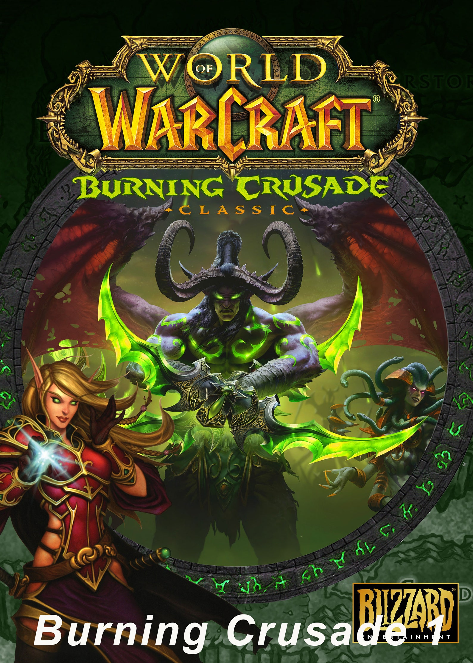 World of Warcraft Box Art Poster A4 297x210mm Blizzard WOW | Etsy