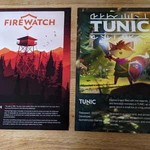 Indie Games Box Art Posters A3 (297x420mm) - Etsy