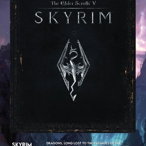The Elder Scrolls Box Art Posters A3 (297x420mm) - Etsy