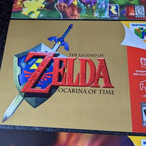 Nintendo 64 Box Art A4 Prints (297x210mm) (N64) - Etsy