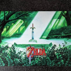 The Legend of Zelda, A Link to the Past, Master Sword Artwork, A2, A1 ...